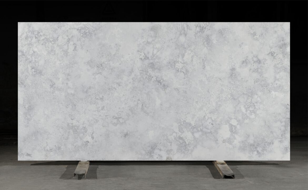 Luna Grey P Code HS330 Full Slab | ClassicQuartzStone UK